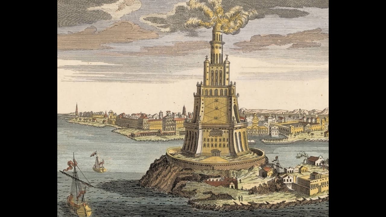 The Lighthouse of Alexandria Ancient Wonder of Alexandria, Egypt - YouTube