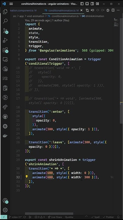 Animate The Dynamic Width Using Anguar Animations Angular Leelawebdev Angular16 Youtube