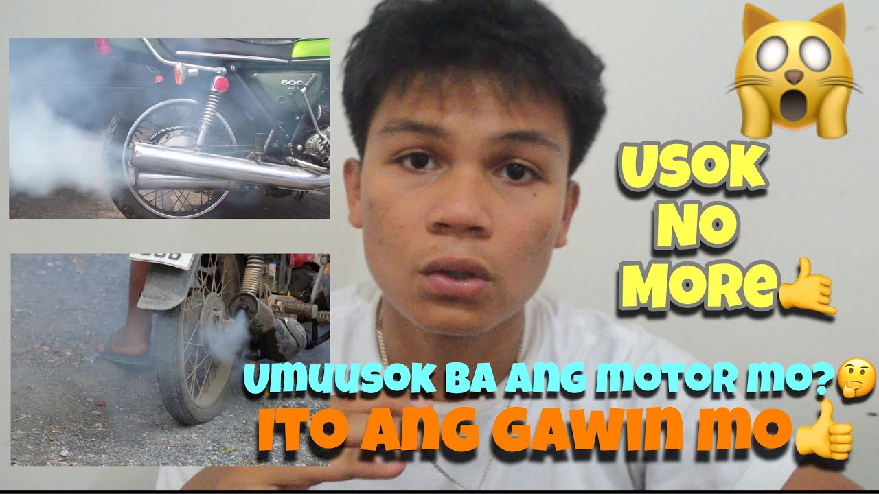 Tips para mawala ang usok ng motor - YouTube