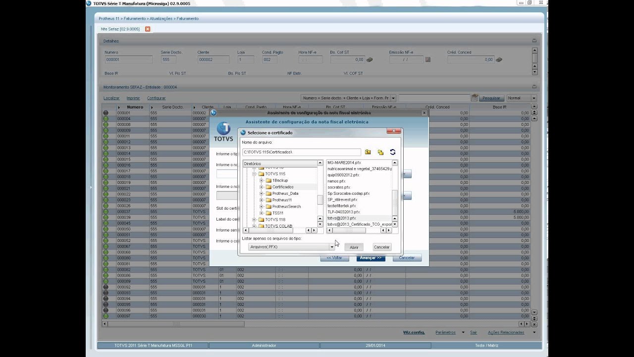 Totvs Protheus SMTP Gmail TSS (Terminal Service Sped) - YouTube