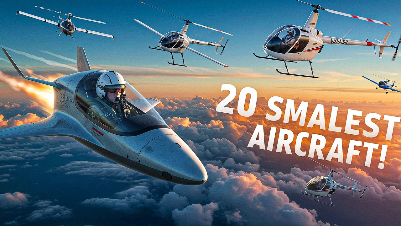20 CRAZIEST MINI AIRCRAFT That Will Blow Your Mind! - YouTube