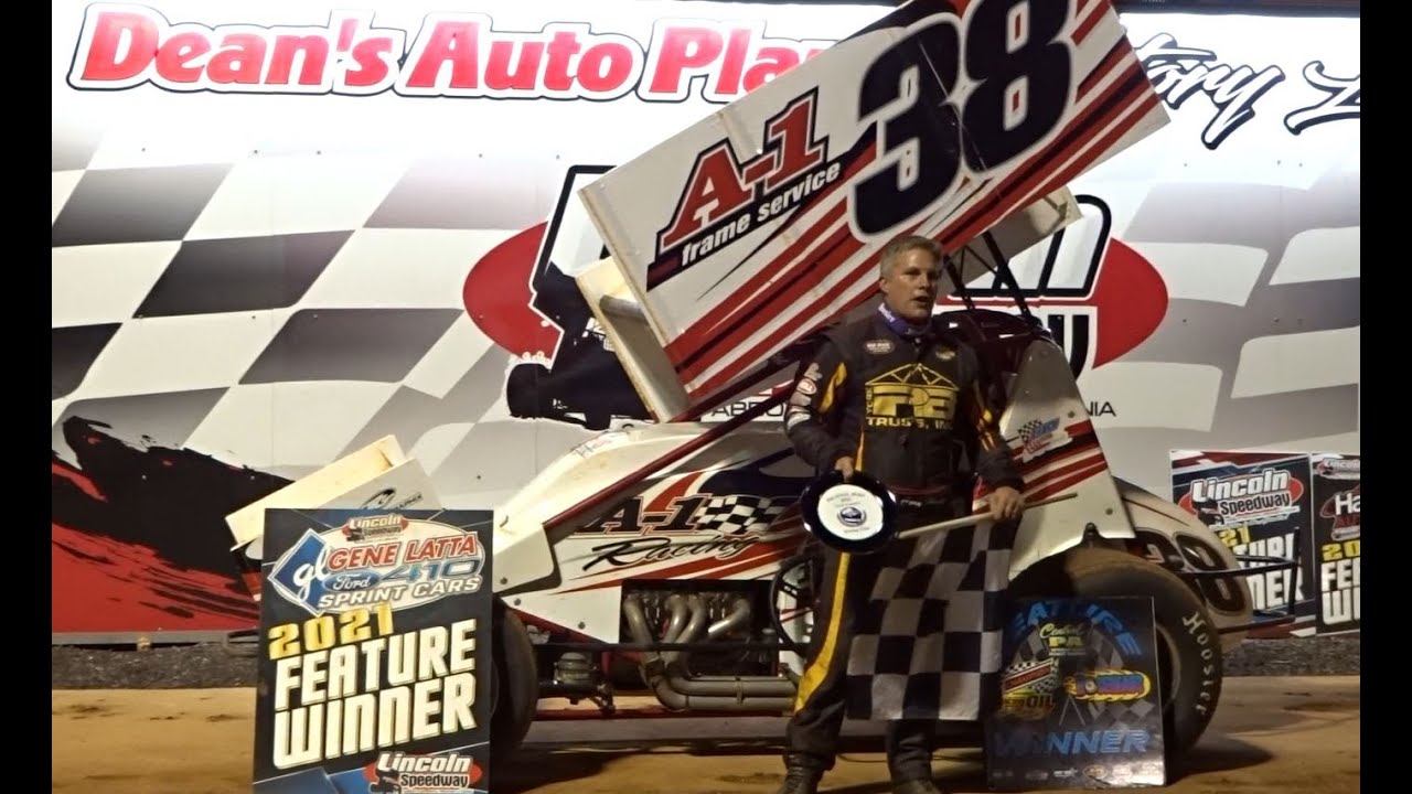 CORY HAAS * Victory Lane * LINCOLN SPEEDWAY Aug.7,2021 - YouTube
