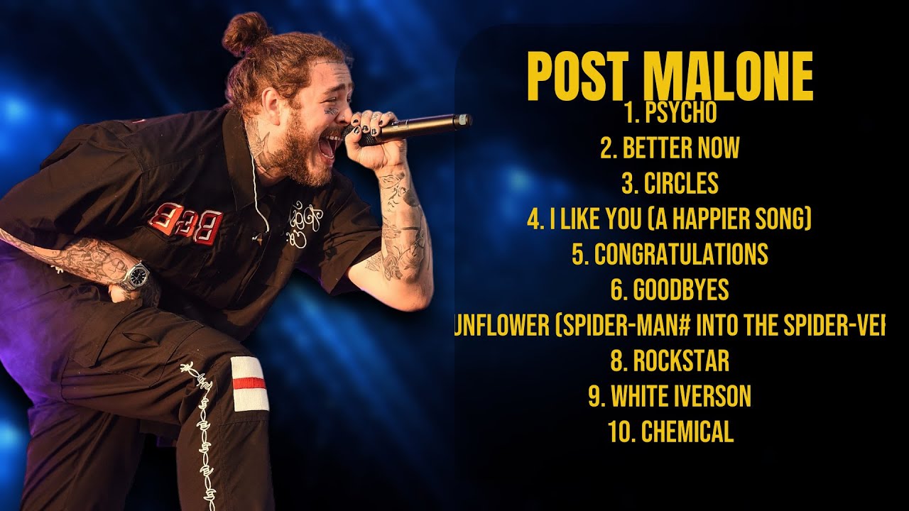Post Malone-Essential tracks of 2024-Most-Loved Hits Collection-State ...