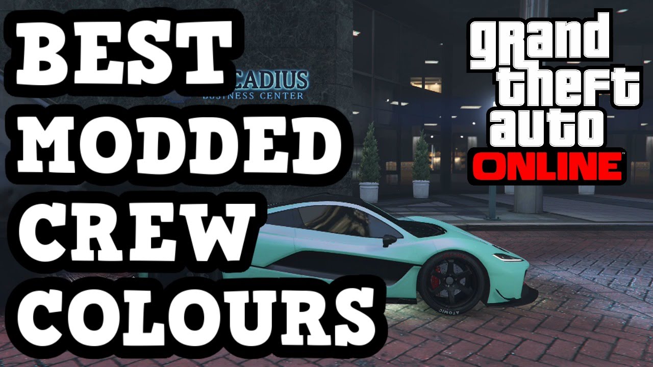 GTA 5 - *BEST* "Modded Crew Colours" EP.3 Feat. Iceberg, Ice Mint And ...