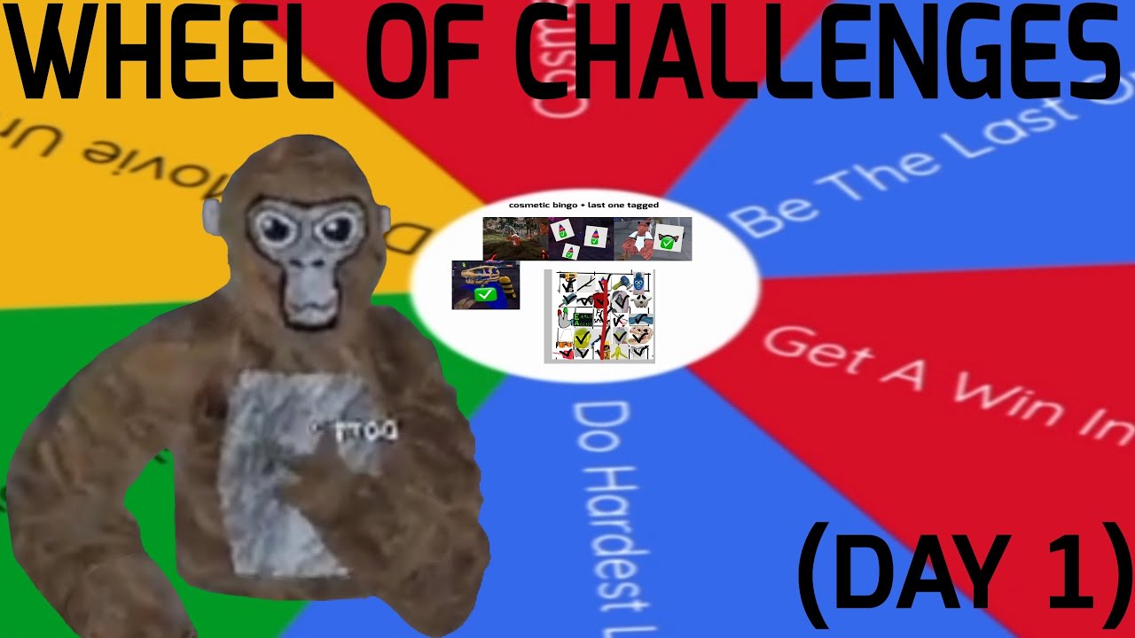 Wheel Of Challenges (Day 1) - YouTube