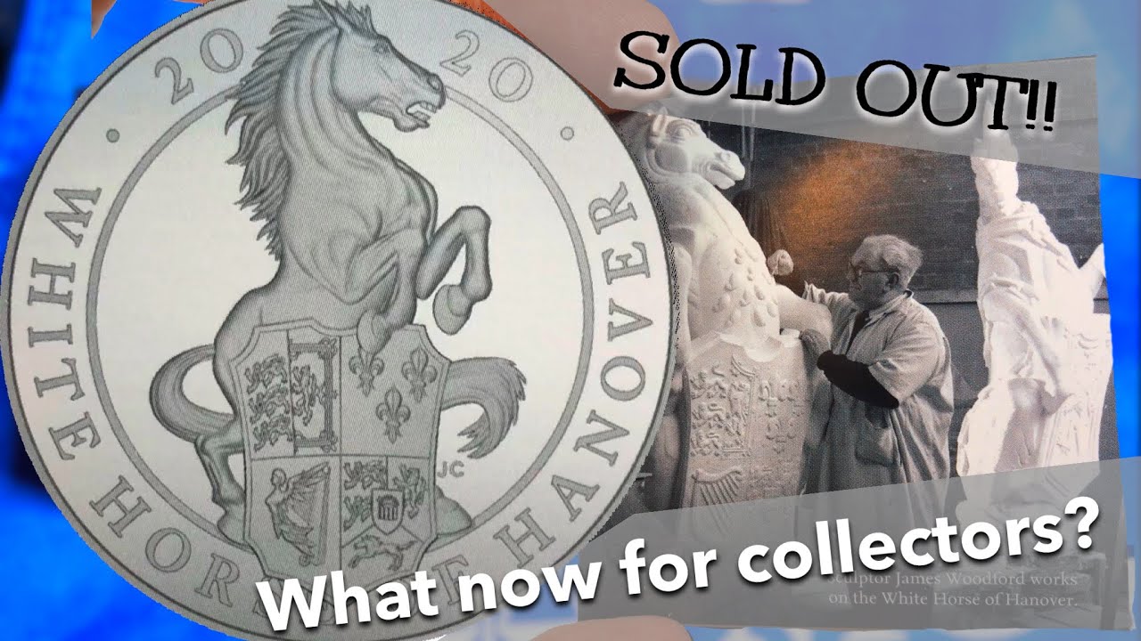 SOLD OUT AT MINT! The White Horse of Hanover latest in the Queen's ...