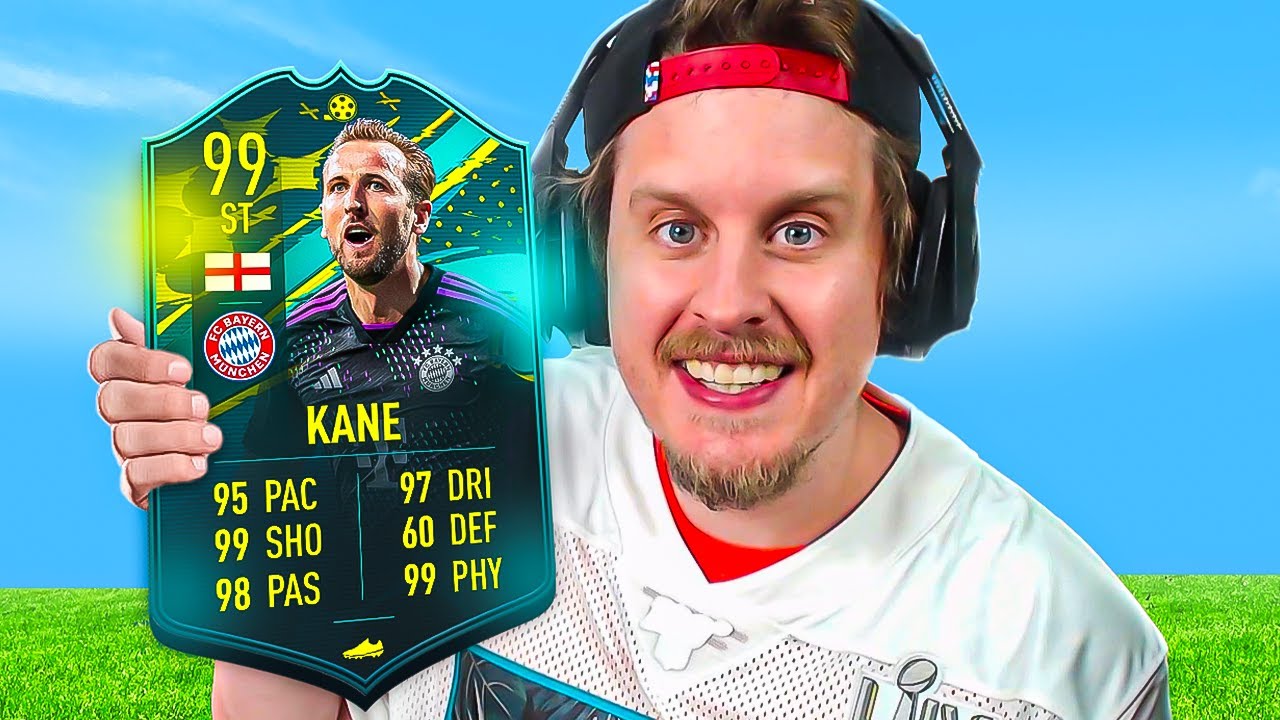This 99 Harry Kane End Game Card is BROKEN!! - YouTube