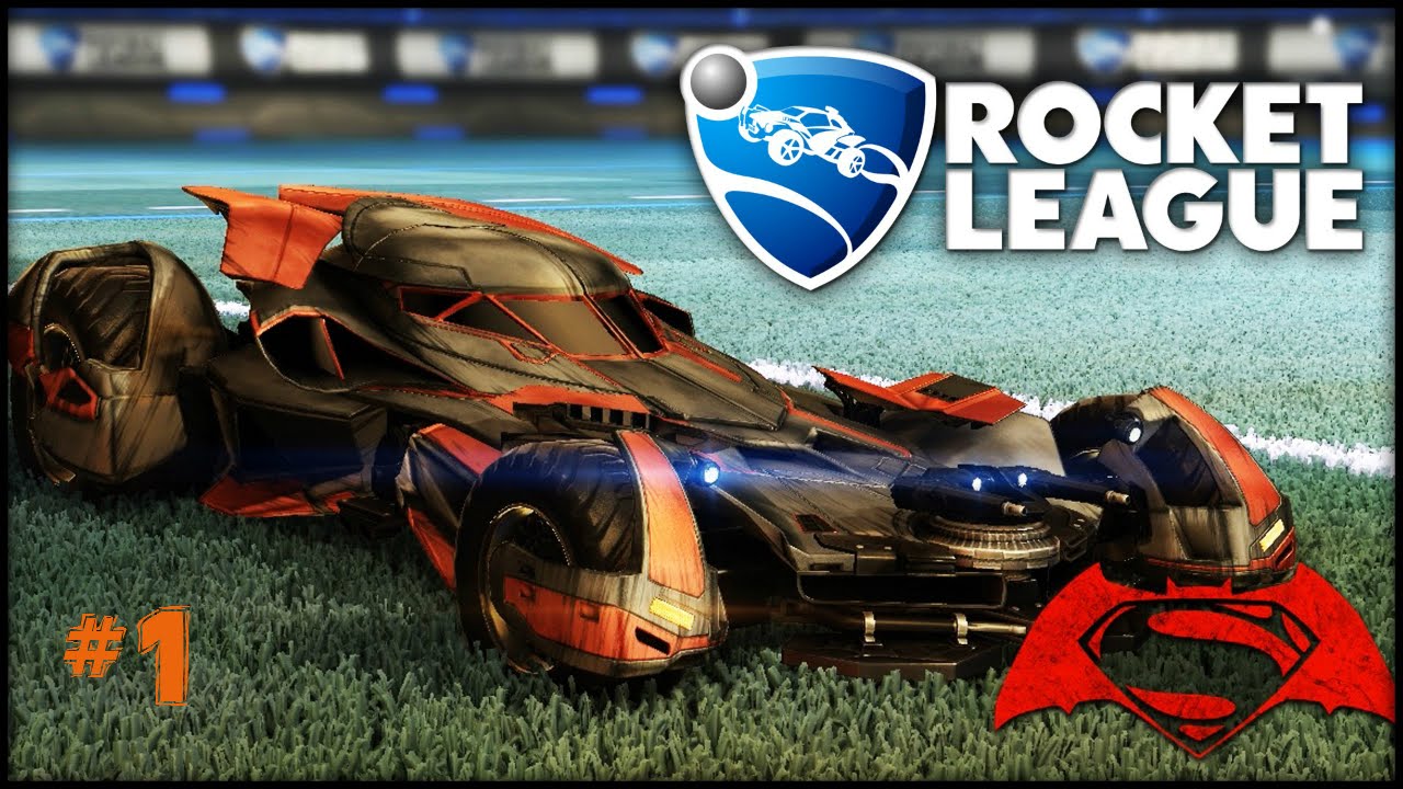 rocket league (batmobile) 2016 #1 - YouTube