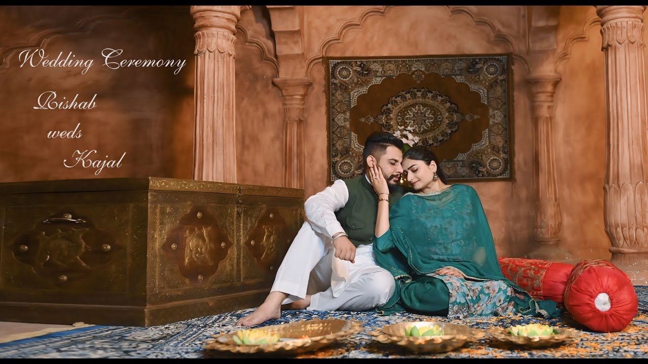 Wedding Ceremony of Rishab weds Kajal II LIVETELECAST BY:- PINKY STUDIO ...