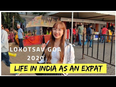 Life in India as an Expat: Ep.1 Lokotsav Goa 2020 - YouTube