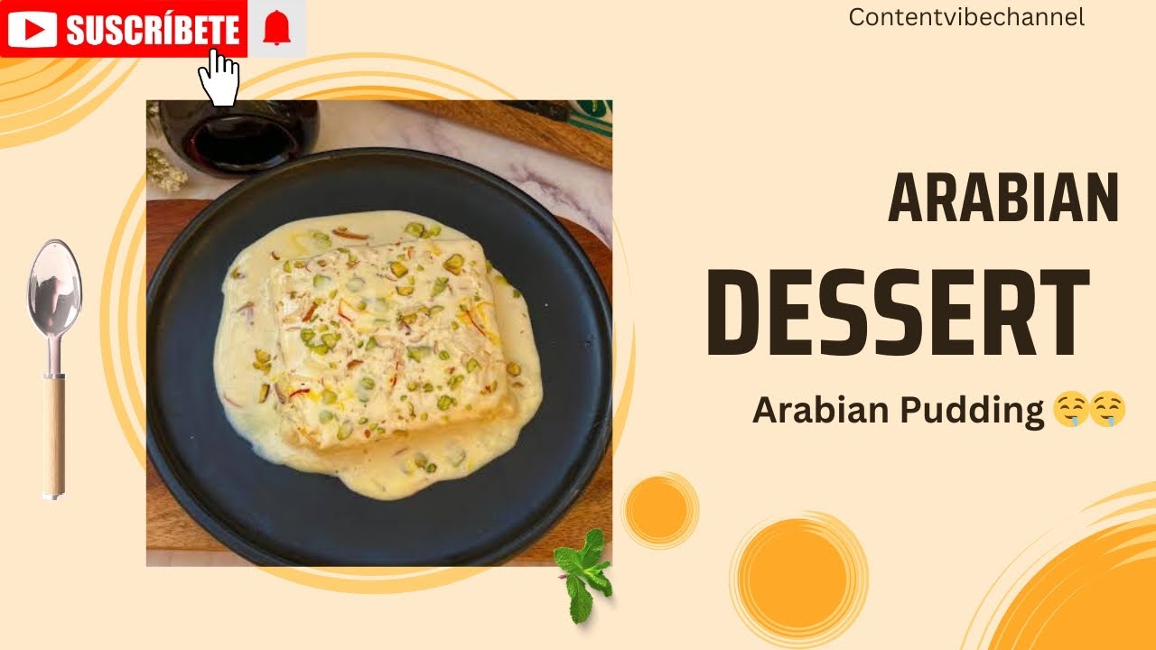 Arabian Pudding Recipe Very Easy And Very Delicious Sweet Dish 😋🤤 you ...