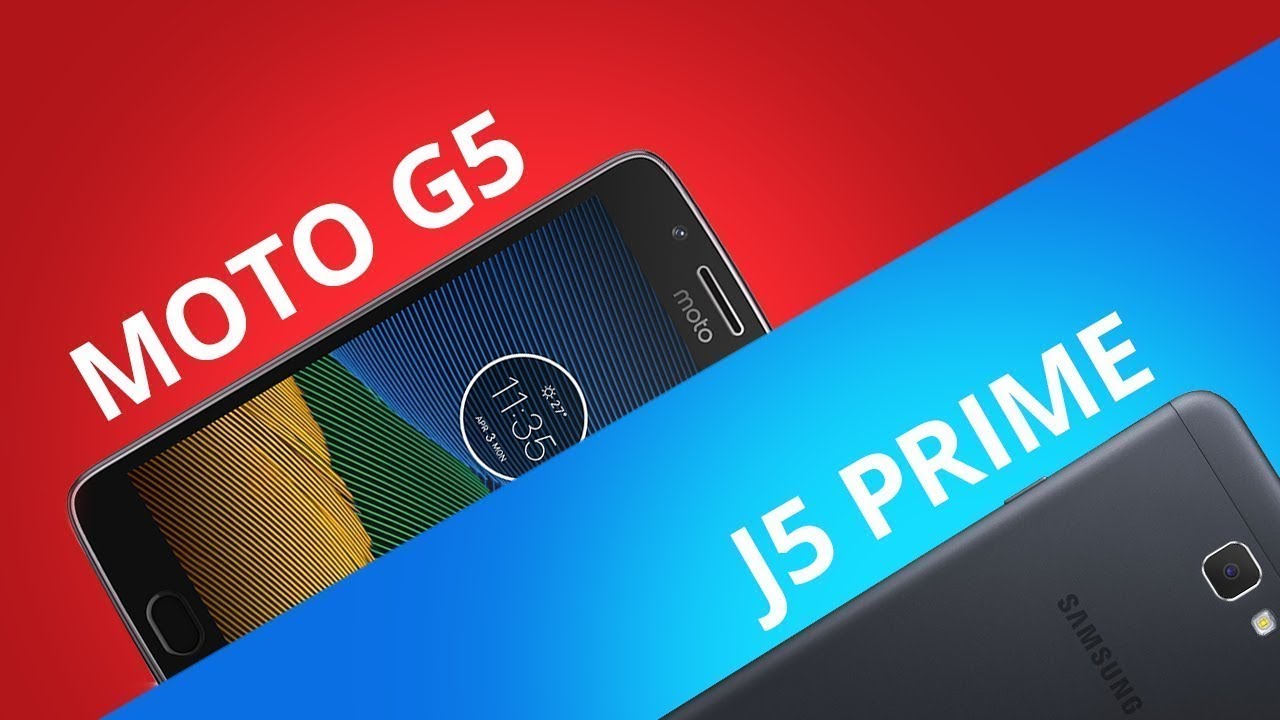Moto G5 vs Galaxy J5 Prime [Comparativo] - YouTube