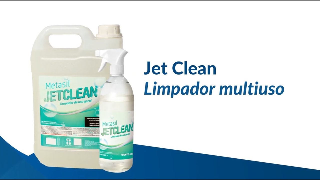 Limpador multiuso Jet Clean - YouTube