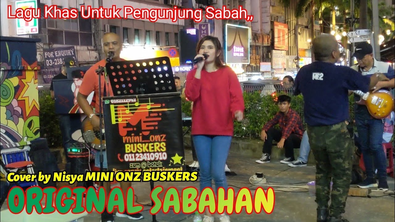 🔴ORIGINAL SABAHAN' TERBAIK Nisya Payung Lagu Sabah Untuk Menghiburkan ...