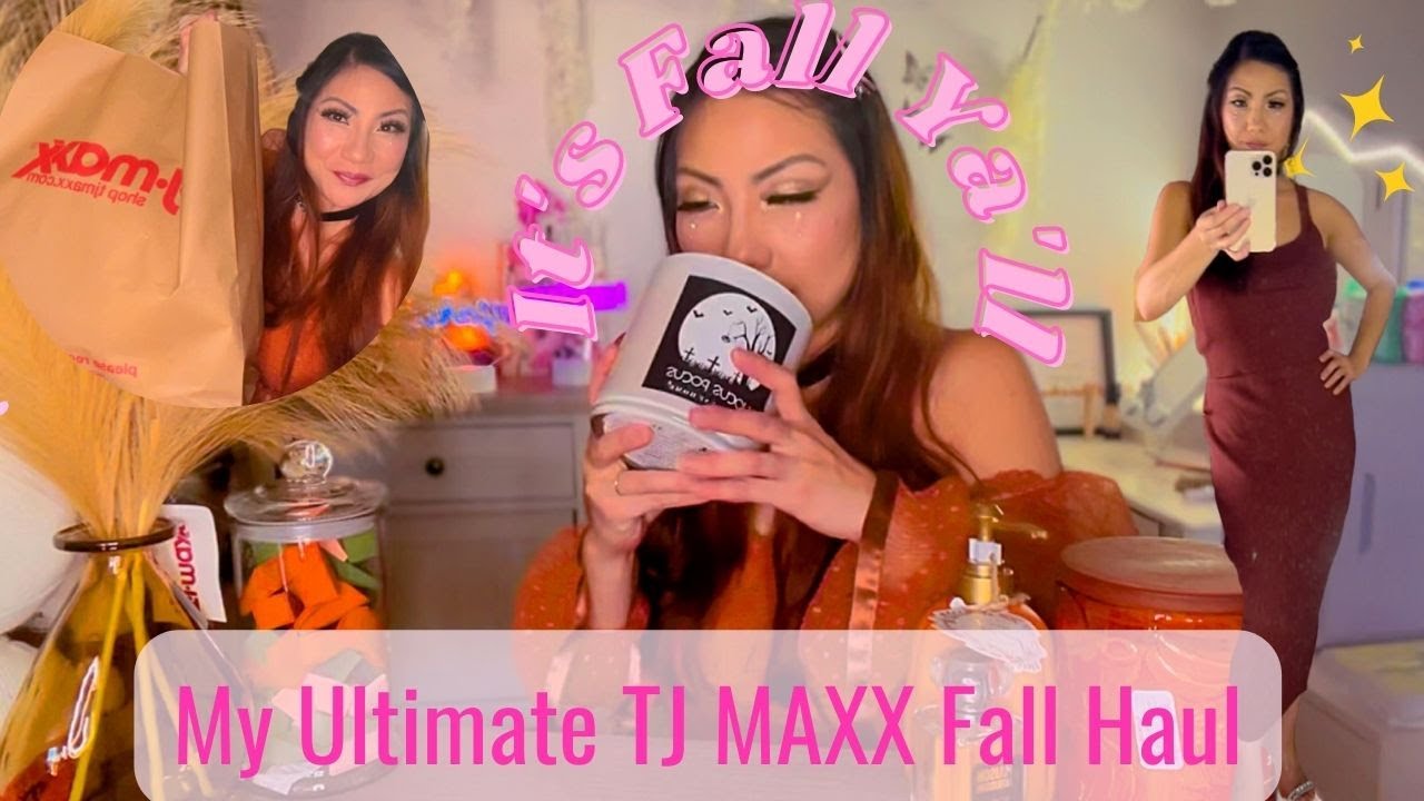 My Ultimate Fall Haul TJMAXX I American Gyaru - YouTube