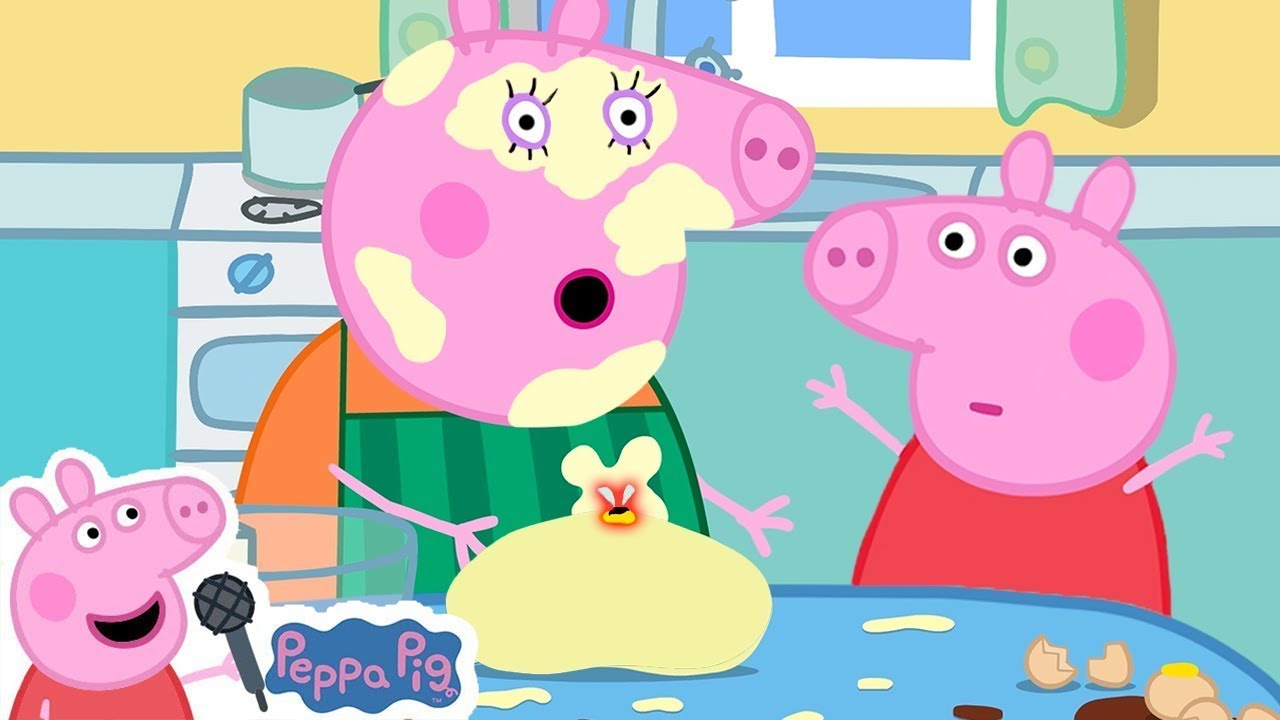 Cheeky Fly Ruins Mummy Pig's Cake! | More Nursery Rhymes and Kids Songs ...