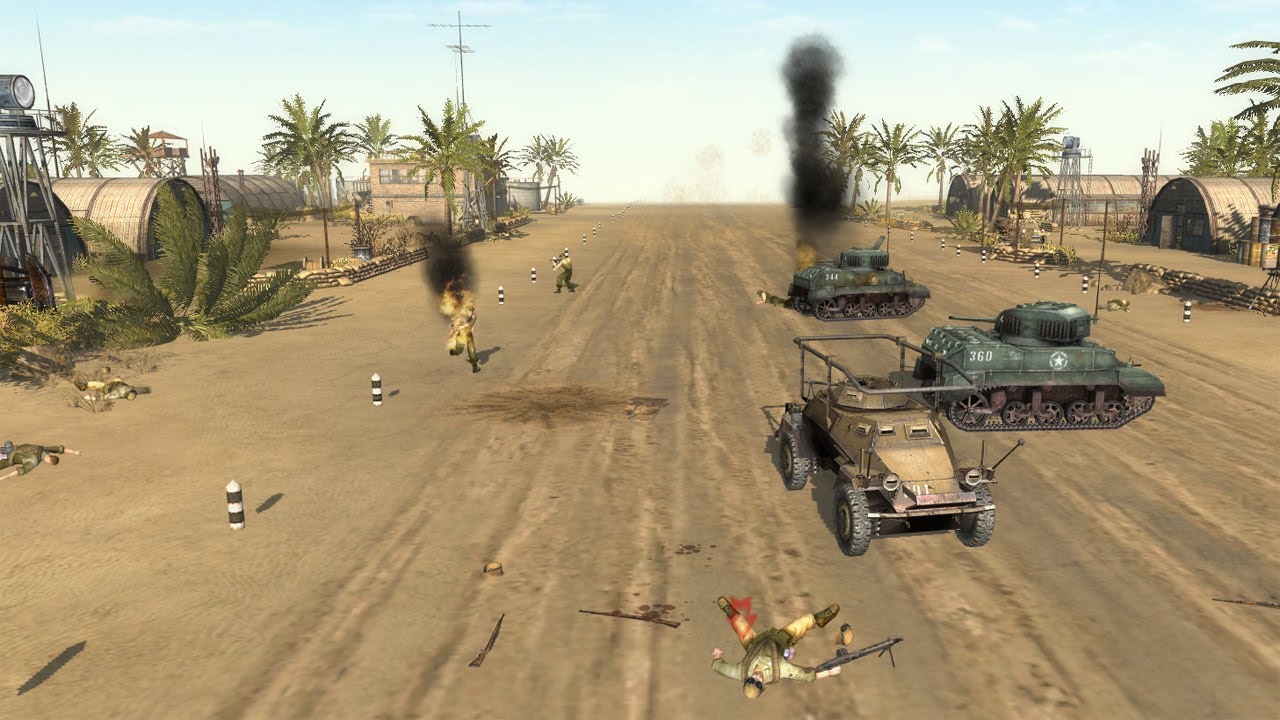 Men of War - Allied campaign walkthrough - Mission 3 - Meeting The ...