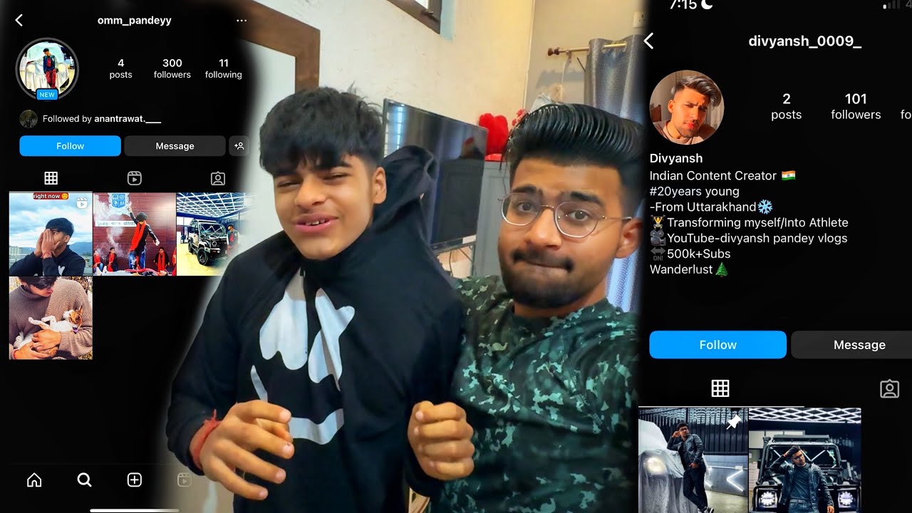 24 HOURS INSTAGRAM BATTLE 🫢 Om Vs Divyansh - YouTube