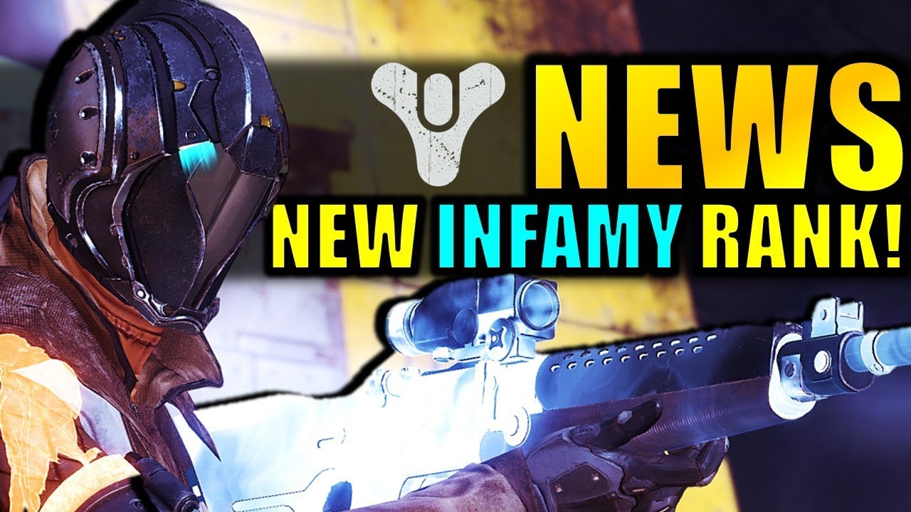 Destiny 2 News: *NEW* INFAMY RANK! - Forsaken PvP Rewards & Changes ...