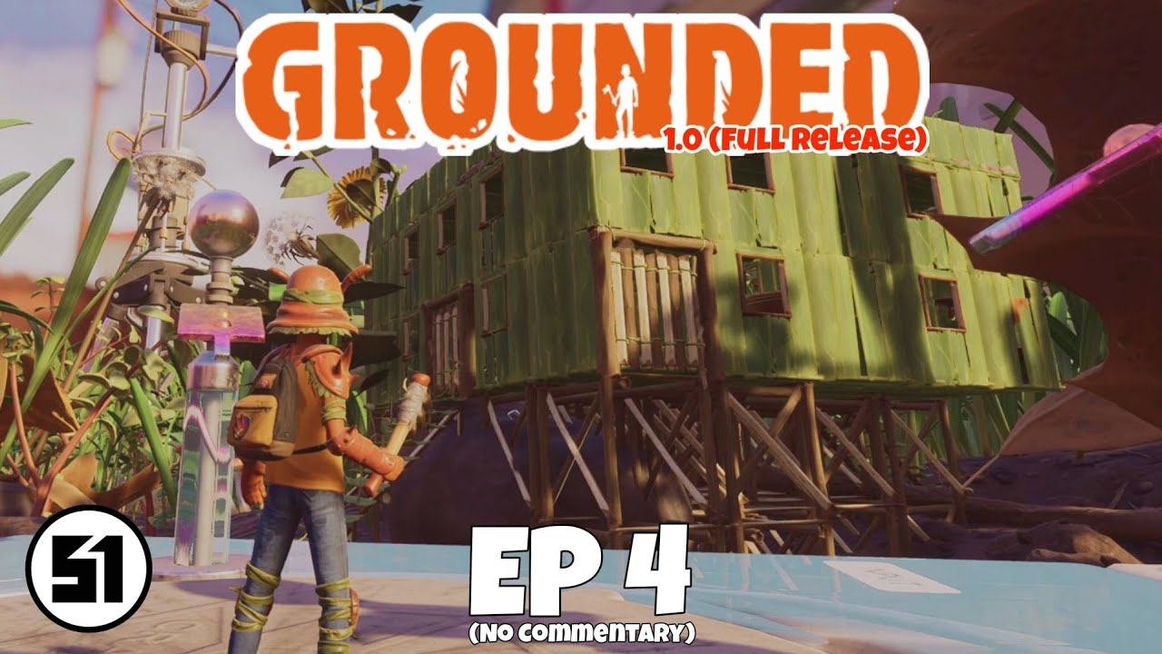 My First Base Near The Mysterious Machine - GROUNDED EP4 - YouTube