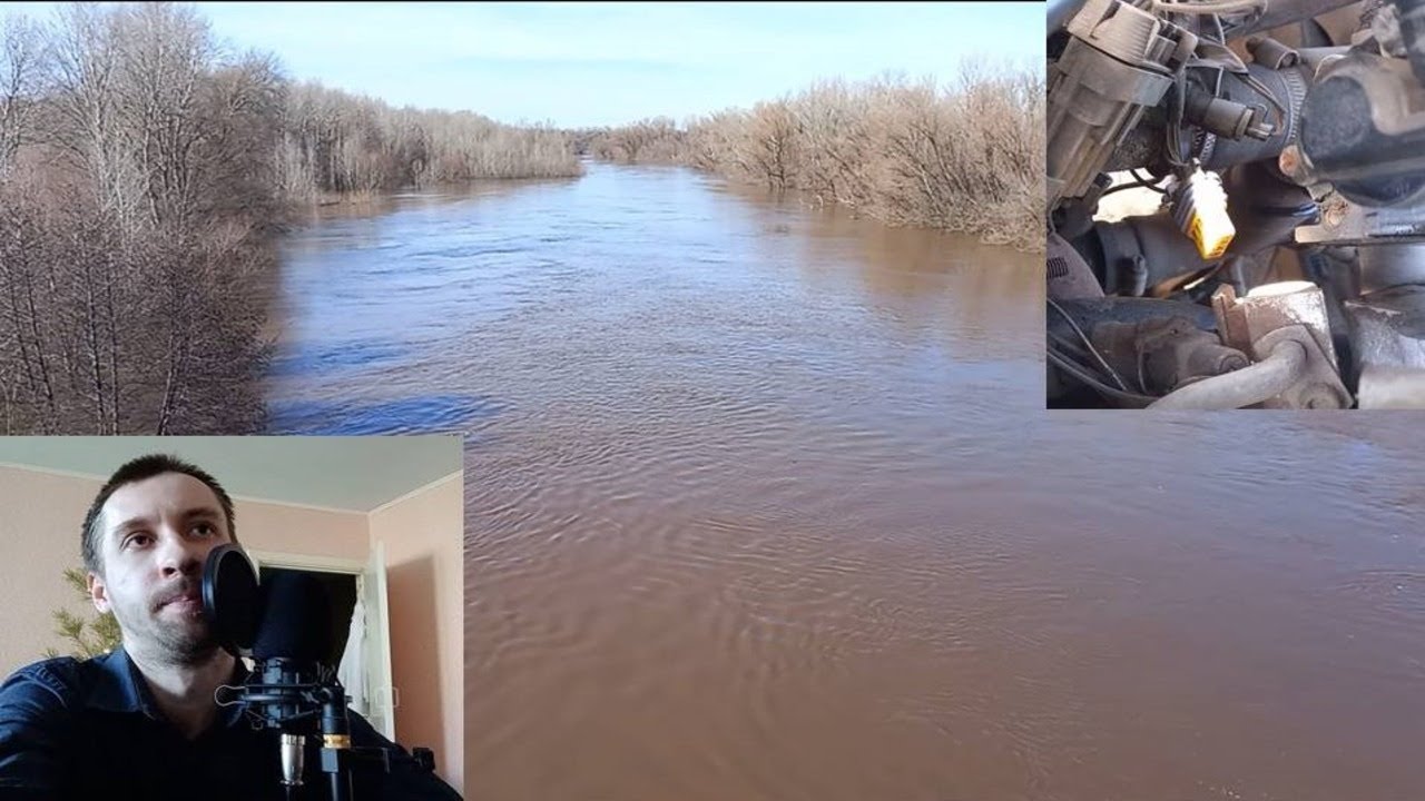 Разлив реки Самара/Анонс ролика по замене РХХ на Нива Шевроле - YouTube
