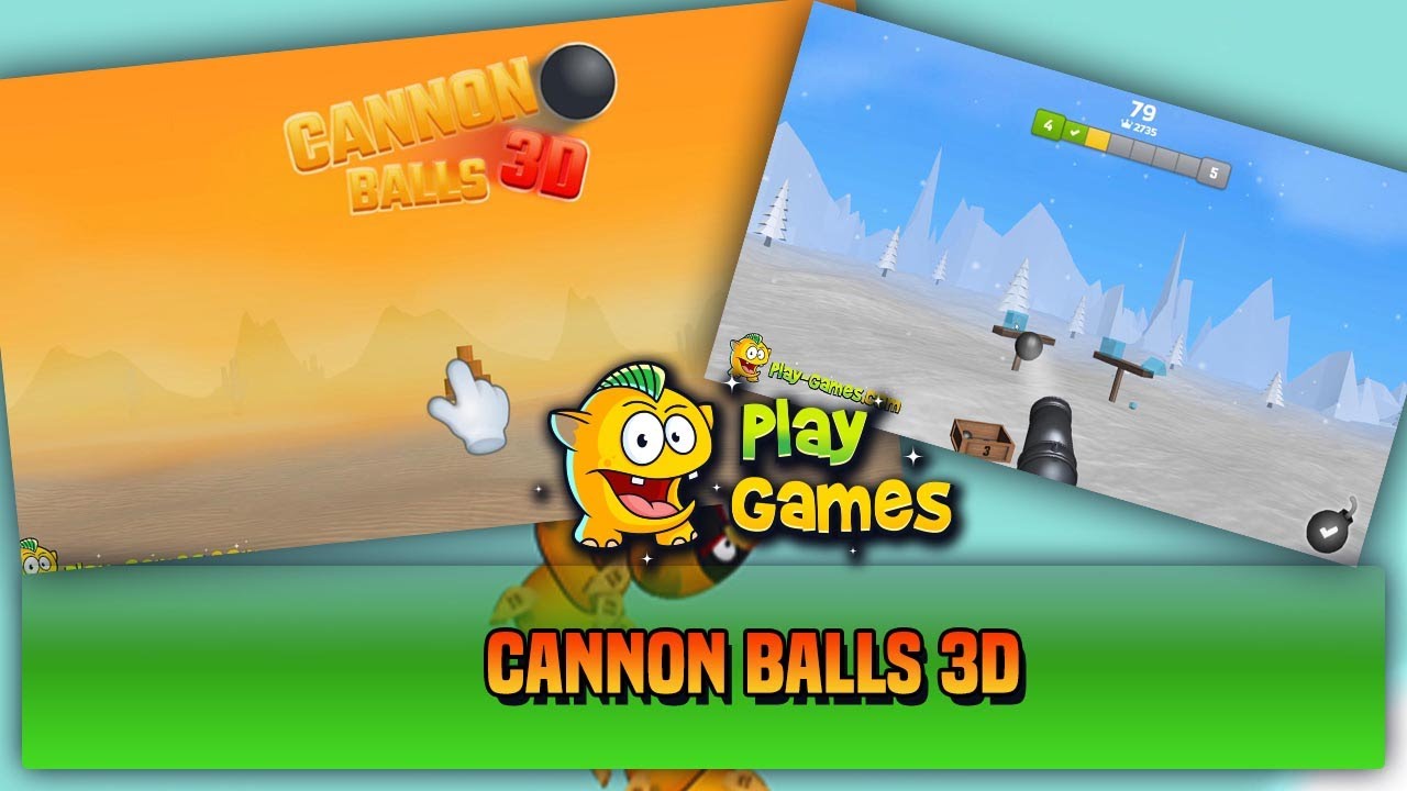 Cannon Balls 3d Playthrough - YouTube