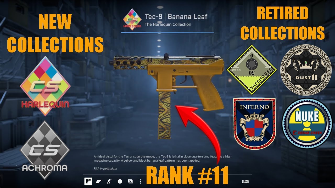 Early Trade-Ups on the New CS2 Collections (Achroma & Harlequin) - YouTube