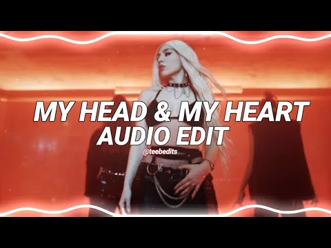 my head & my heart - ava max [edit audio] - YouTube