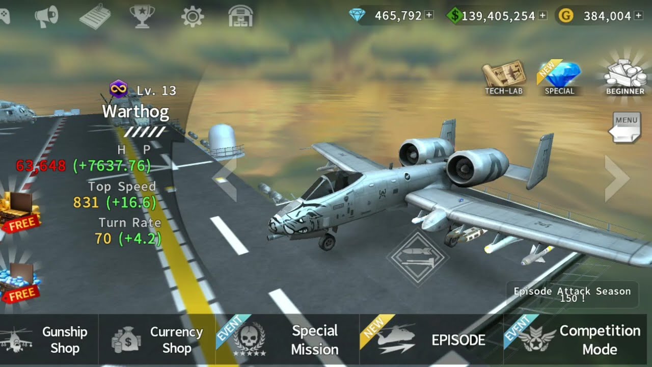 Gunship Battle: WARTHOG with Special weapon gameplay.. - YouTube