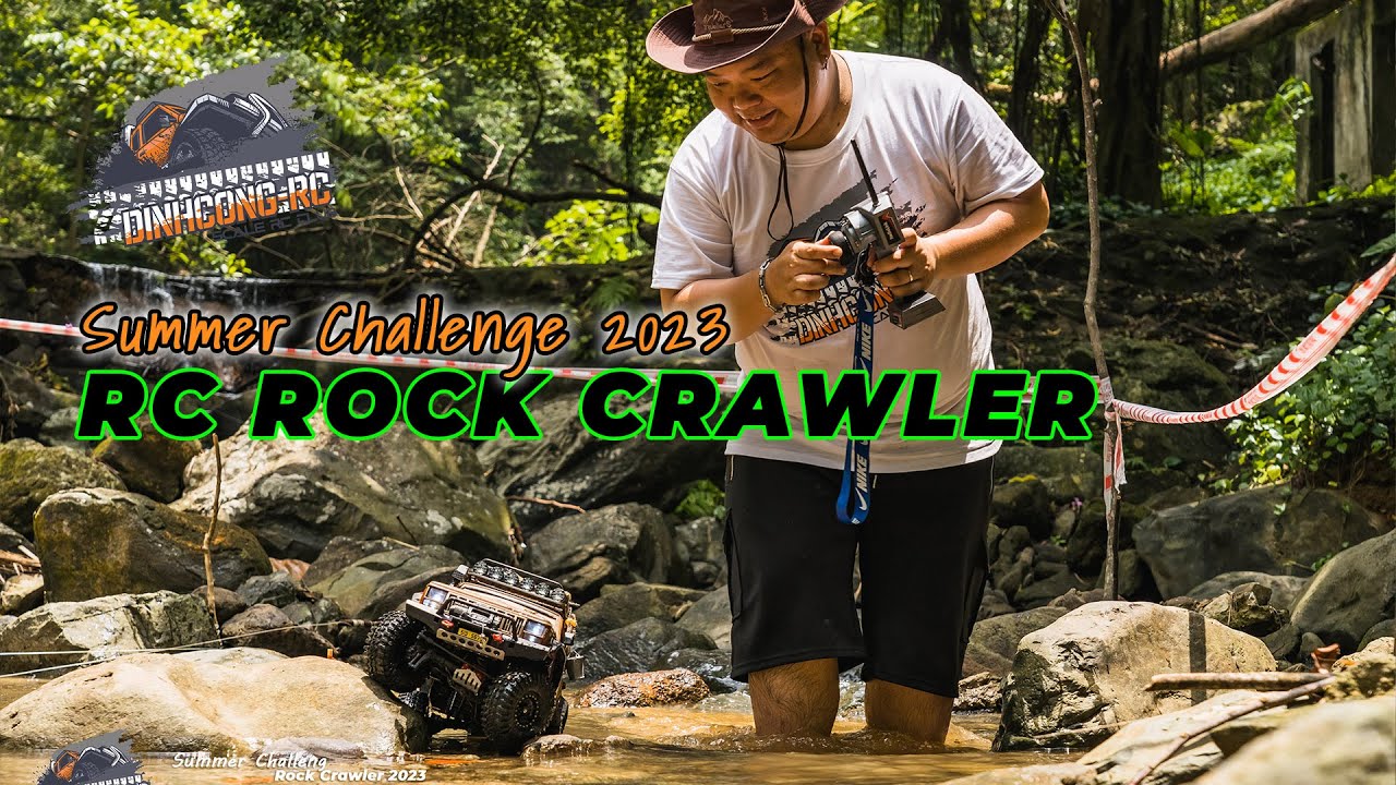 Rc Scale Dinh Cong Rock Crawler 2023 Summer Challenge - YouTube