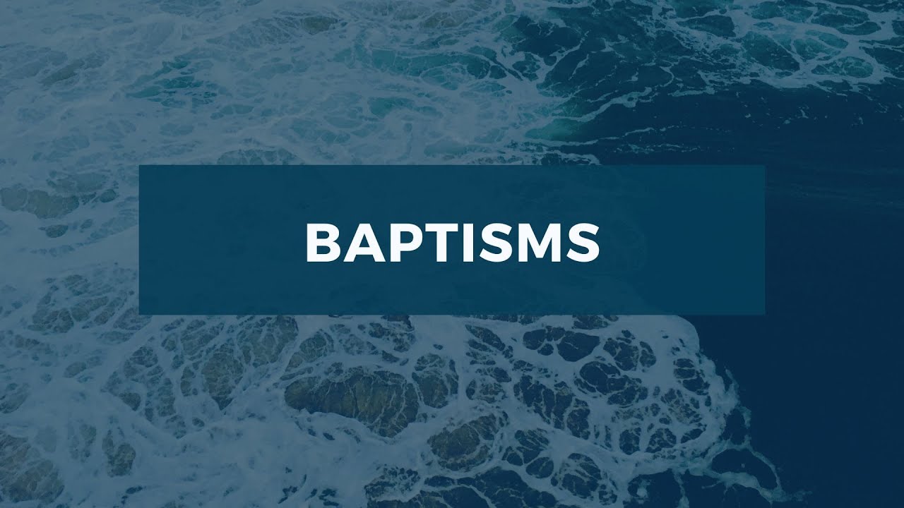 Christian Ordinances - Baptism & Communion: March 3rd, 2024 - YouTube