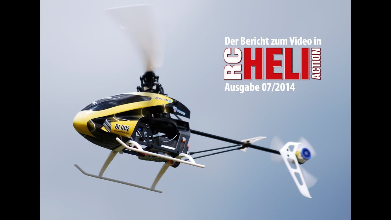 RC-Heli-Action: Blade 200 SR X von Horizon Hobby - YouTube