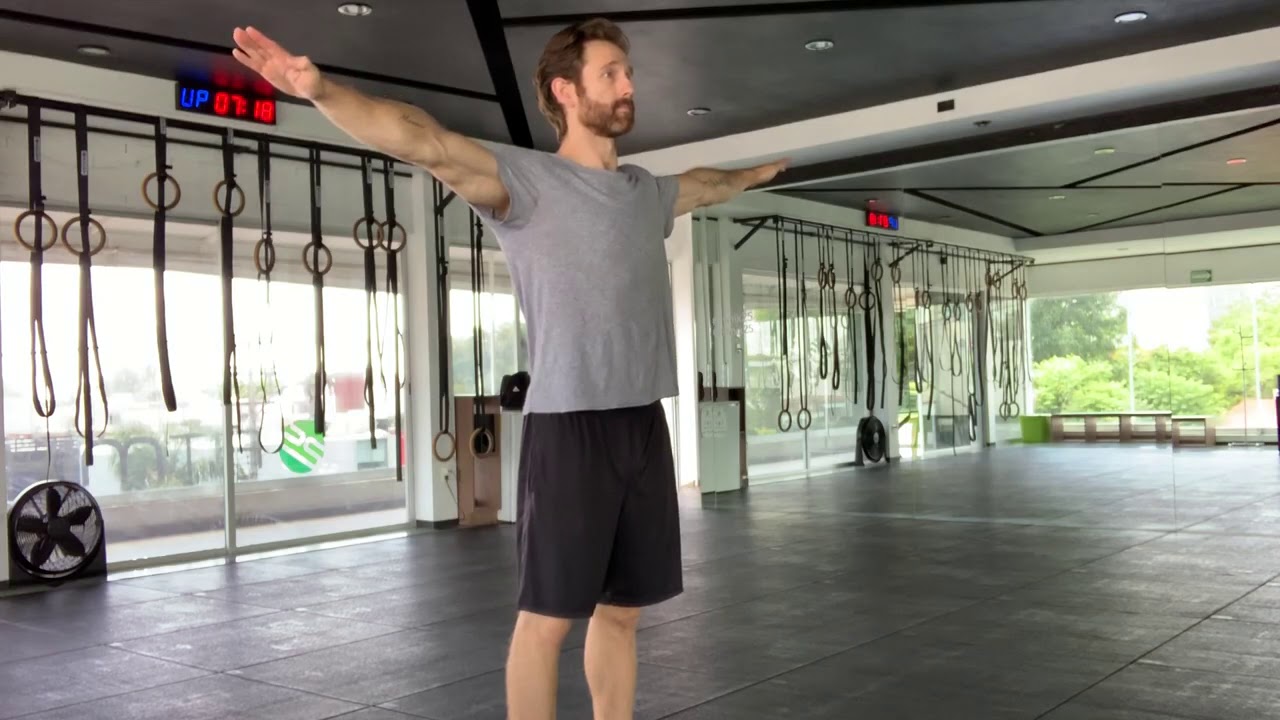 Lateral Shoulder Raise Hold - YouTube