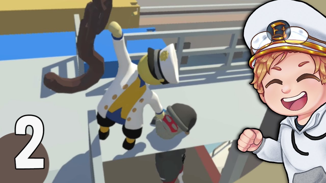 Saving Private Fyrus「The Falling Four - Human Fall Flat 🤼‍♂️🍂Ep2」 - YouTube