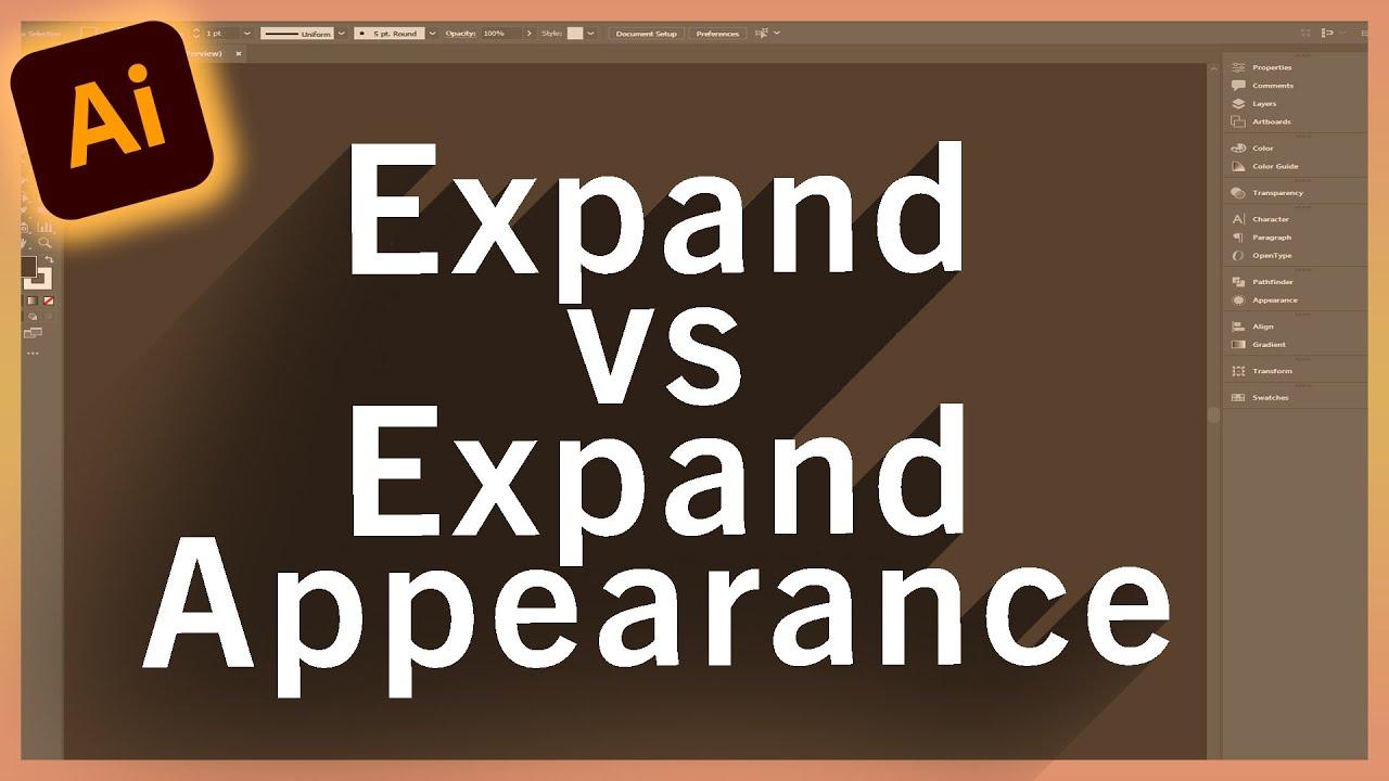 Expand Vs Expand Appearance In Adobe Illustrator YouTube expand-vs-expand-appearance-in-adobe-illustrator-youtube