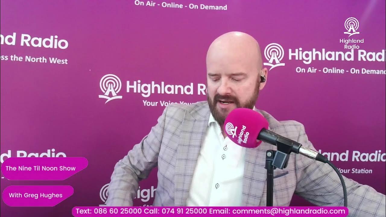 Friday's Nine til Noon Show is on the road! - YouTube