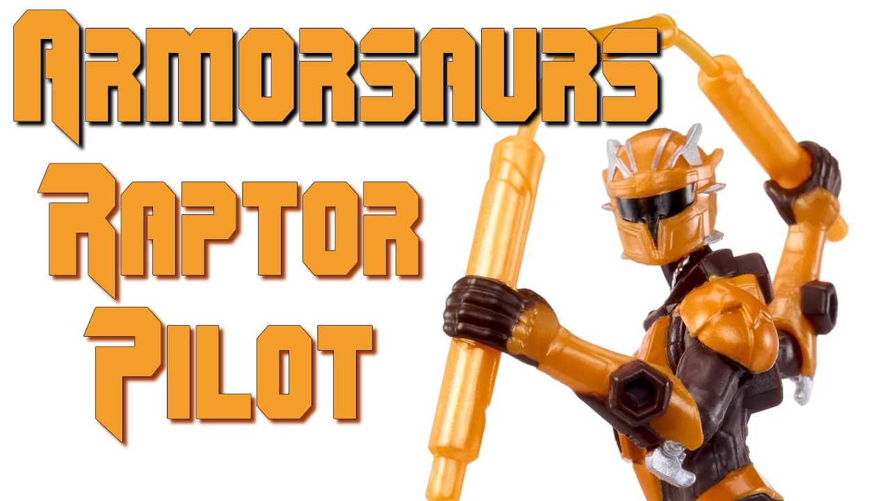 Armorsaurs Raptor Pilot (Prisca Silva) Action Figure (AKA Bo from ...