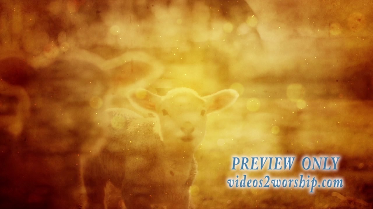 Vintage Easter Background Lamb Of God - YouTube