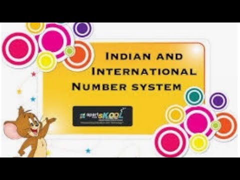 Number System - Indian & International Explanation (topic 1) - YouTube