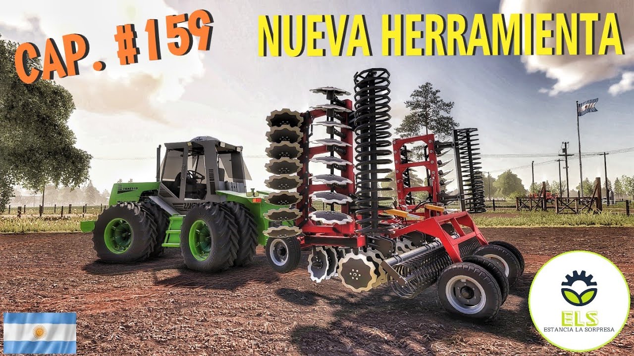 FS19 ARGENTINA--// NUEVA HERRAMIENTA // RASTRA RÁPIDA // MULTIPLAYER ...