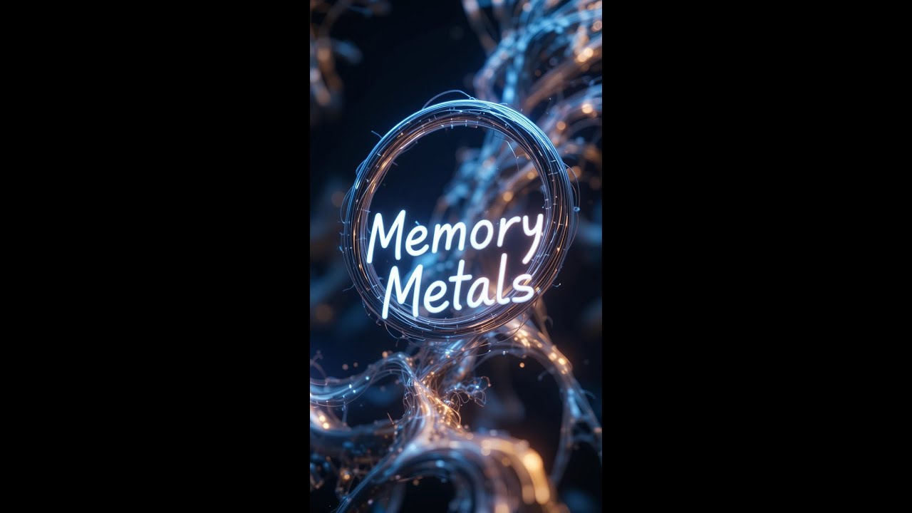Memory Metals: The Incredible Science of Shape-Changing Alloys - YouTube