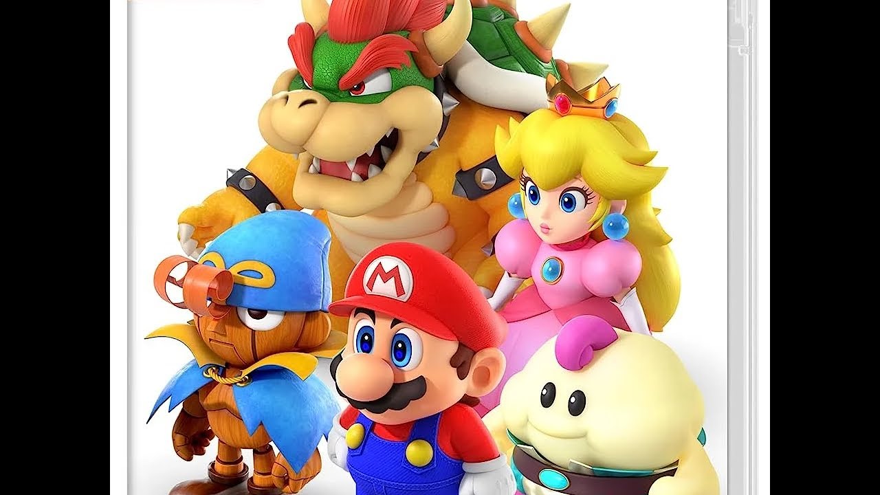 Saying something nice about the Super Mario RPG remake's box art. - YouTube