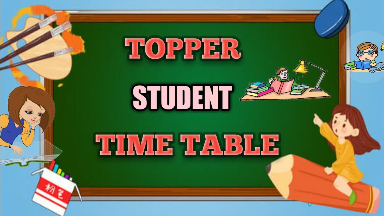 Topper Student Timetable During Holiday|100% Effective Study Timetable ...