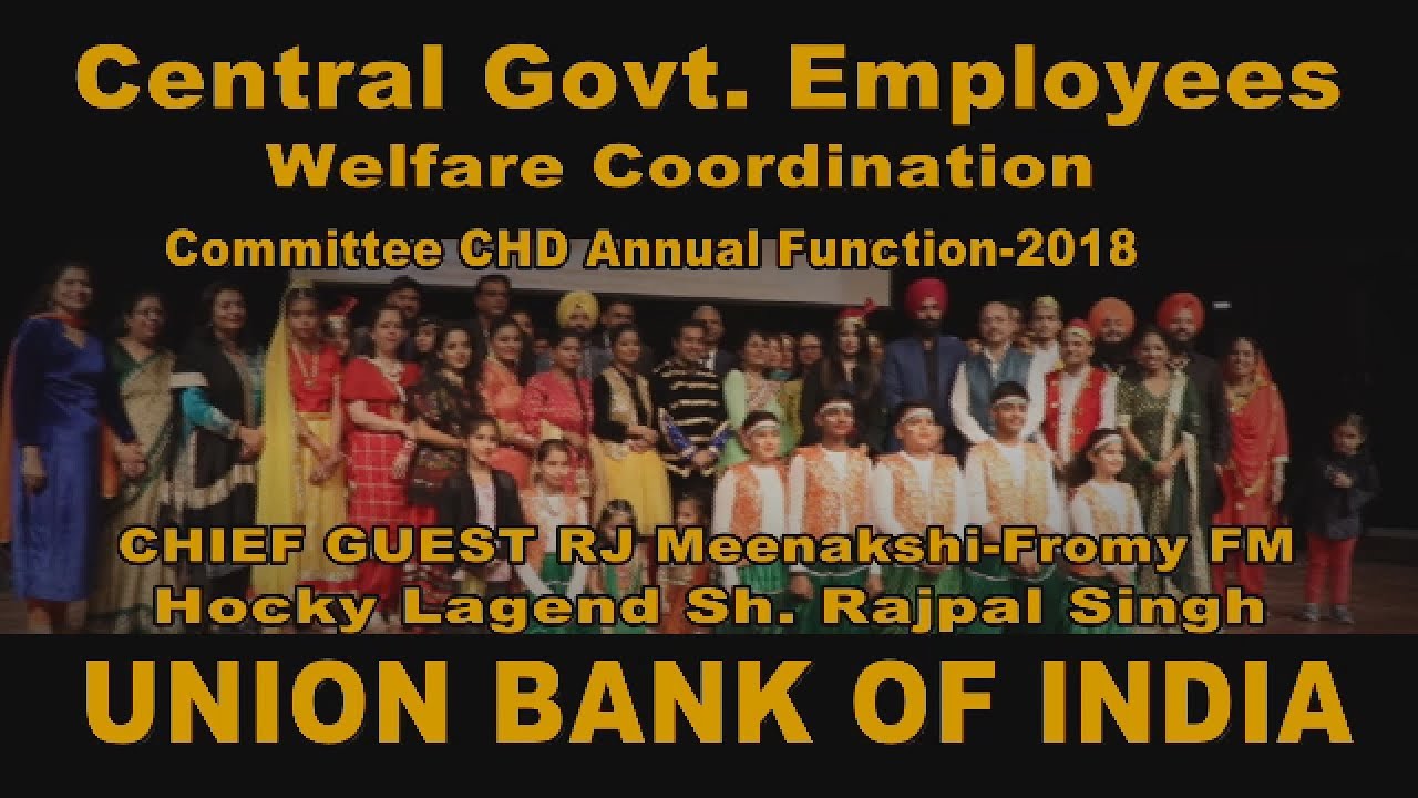 Central Govt. Employees Welfare Coordination Committee Chd. Annual ...