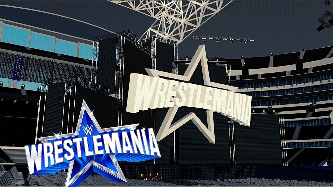 WWE WRESTLEMANIA 38 STAGE CONCEPT + DOWNLOAD LINK - YouTube