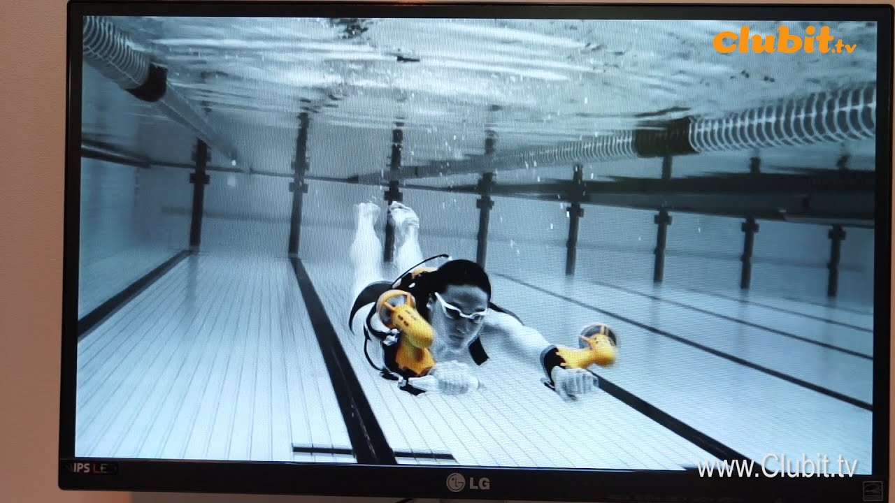 Worlds First High Performance Wearable Underwater Jet Pack - YouTube