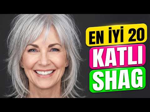 Olgun Kadınlar İçin Hemen Denenmesi Gereken 20 Katlı Shag Saç Kesimi