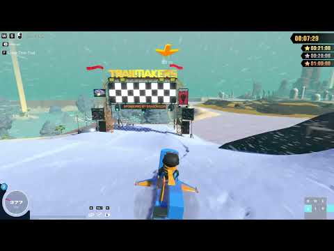 Trailmakers Time Trials Piste Off (Thrusters, Plane) 8.18s (Former WR)