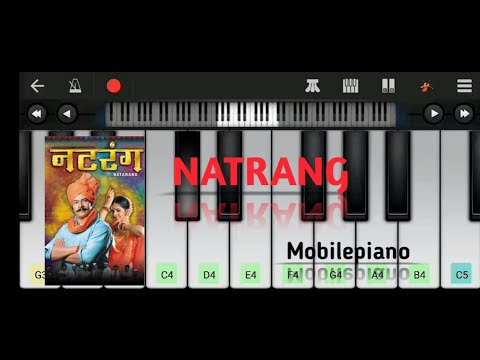 Natarang Music On Piano | Ajay-atul | Natarang | Easy Mobile walk band ...