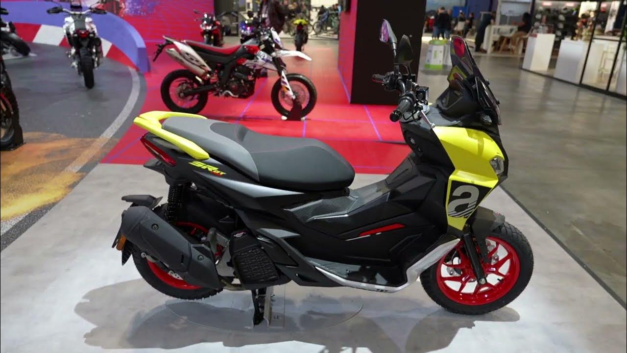 Aprilia SR200 scooter 2024 model - YouTube